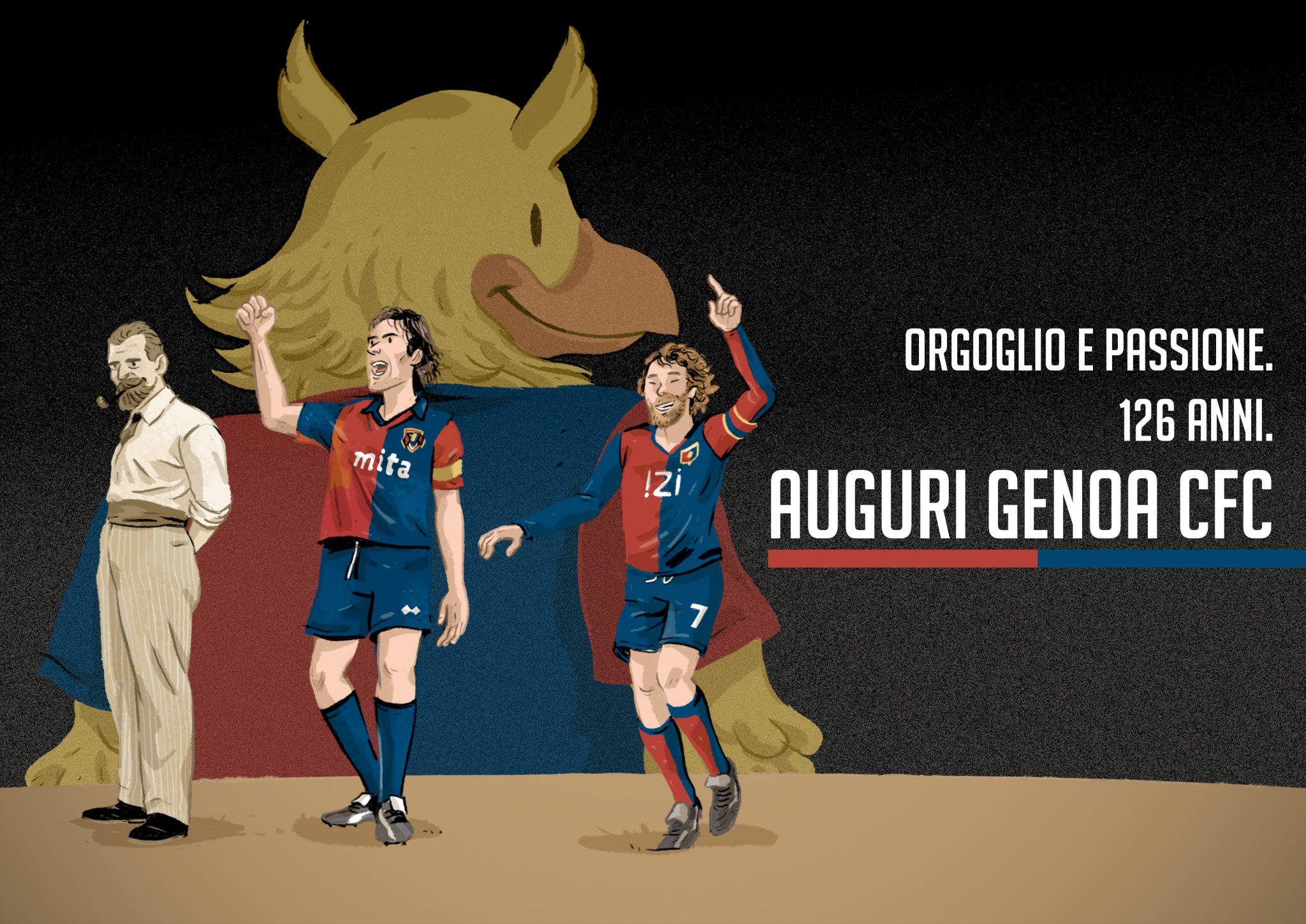 126 anni di storia. Auguri Grifone! - Fondazione Genoa 1893